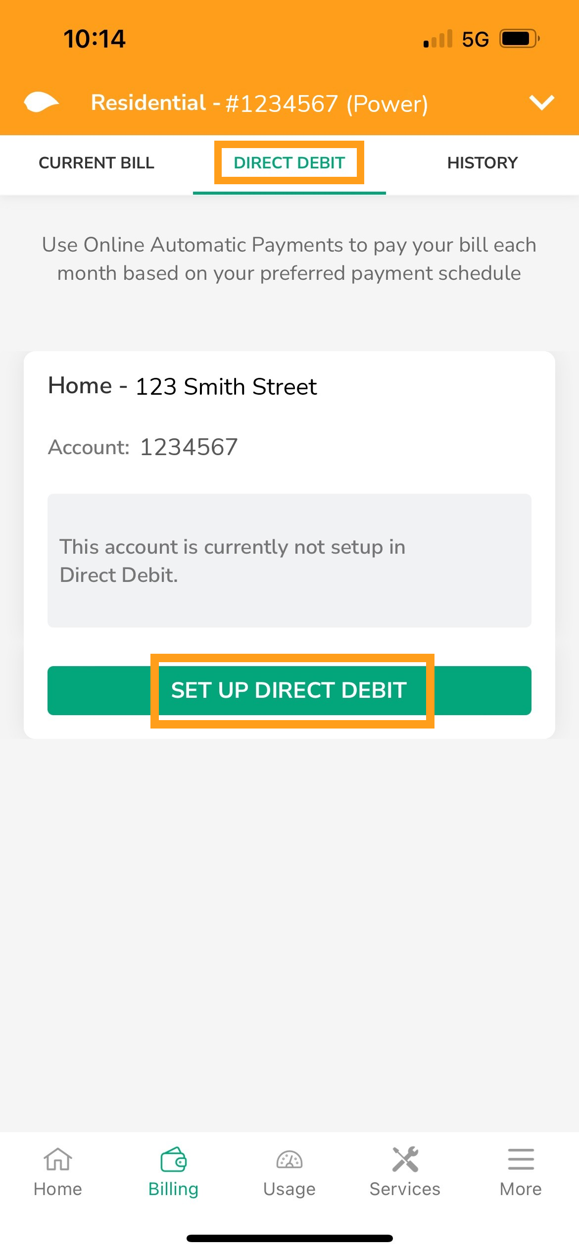 How to set up Direct Debit on your My Tango account – Tango Energy