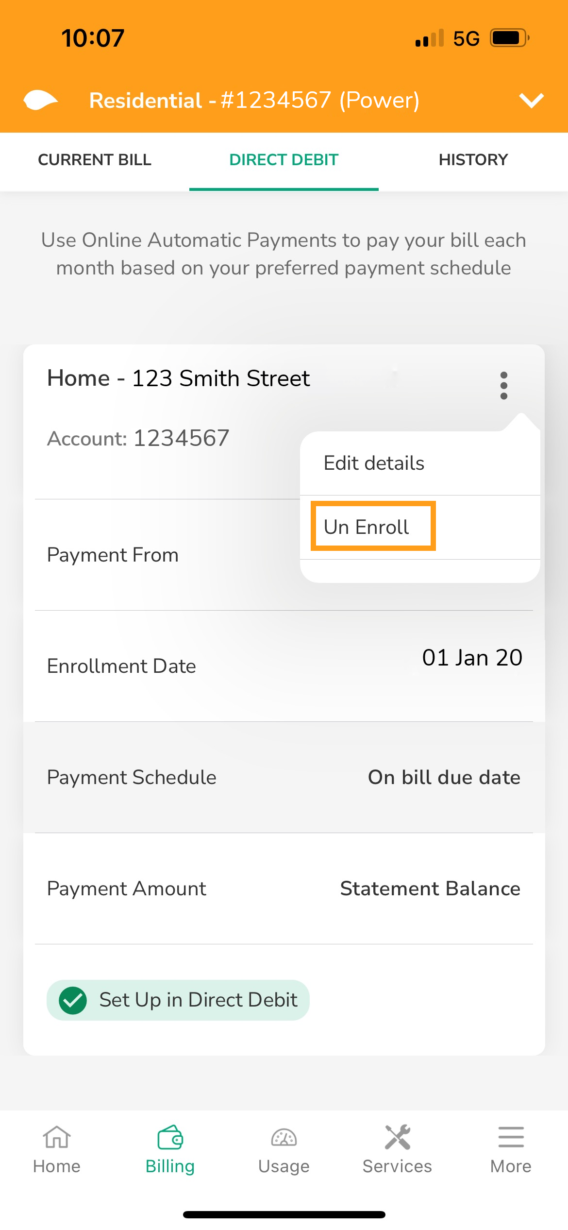 How to remove a saved card on your My Tango account – Tango Energy
